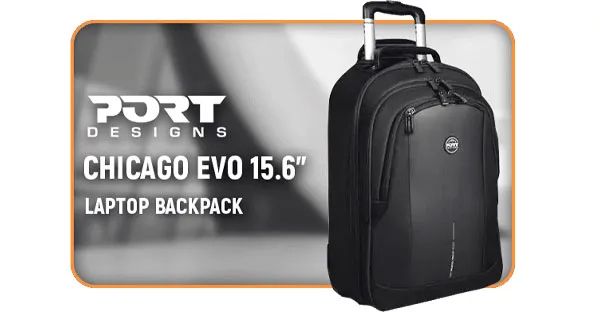 Buy Port Designs Chicago EVO 15 Trolley Backpack - Stylish & Functional
