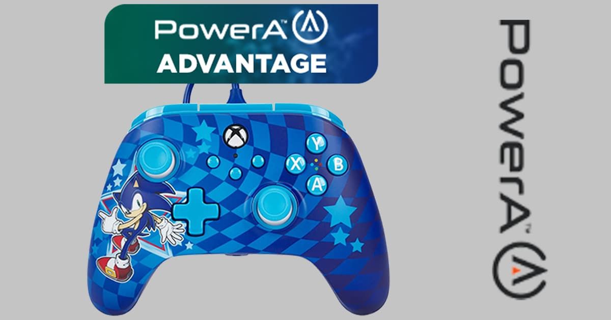 PowerA Advantage Wired Sonic Controller XBGP0229-01 for Xbox Series X|S ...