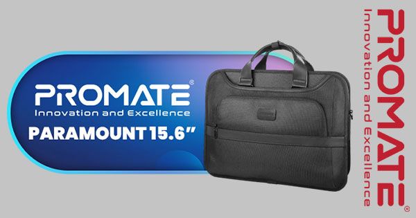 Promate PARAMOUNT-MB 15.6" Lightweight Messenger Bag
