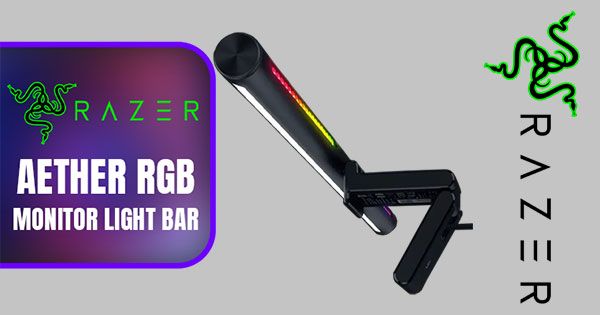 Razer Aether RZ43 RGB Monitor Light Bar — RGB Bias Lighting for Gaming