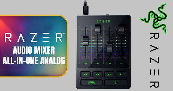 Razer RZ19-03860100-R3M1 4-Channel Audio Mixer