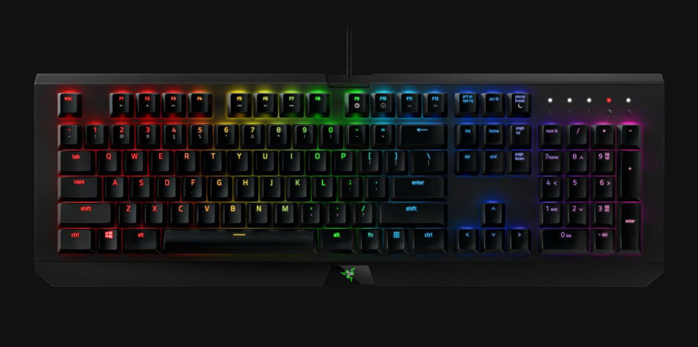 Razer BlackWidow X Chroma Gunmetal Edition