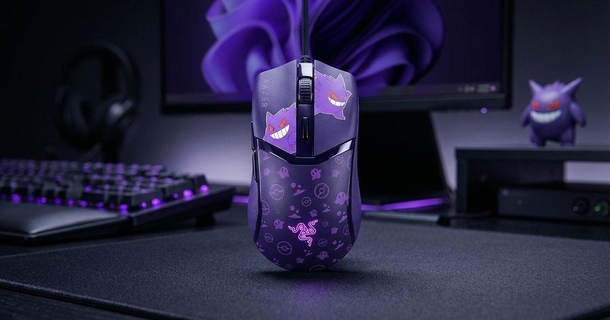 Razer Cobra Gengar Wired Gaming Mouse — 58g, Chroma | Evetech