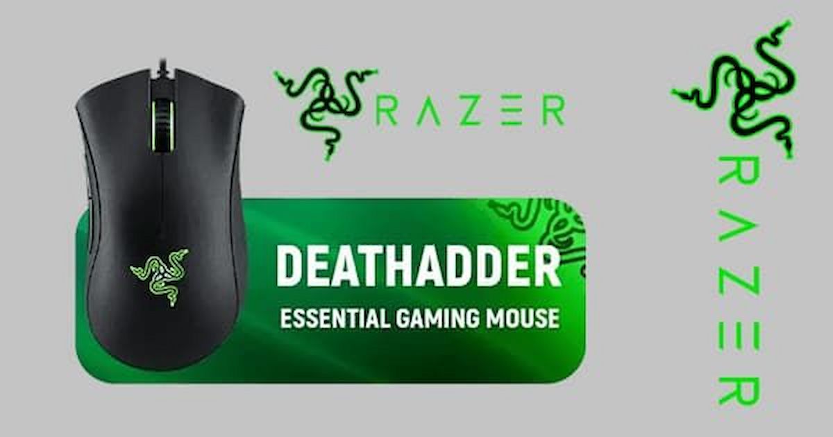 Razer DeathAdder Essential Gaming Mouse Open Box - Precision & Comfort
