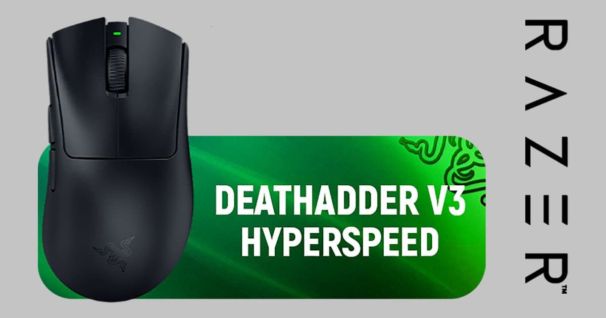 Razer DeathAdder V3 HyperSpeed Wireless 26K DPI Gaming Mouse