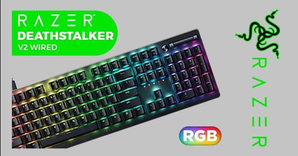 Razer DeathStalker V2 Low-Profile Gaming Keyboard