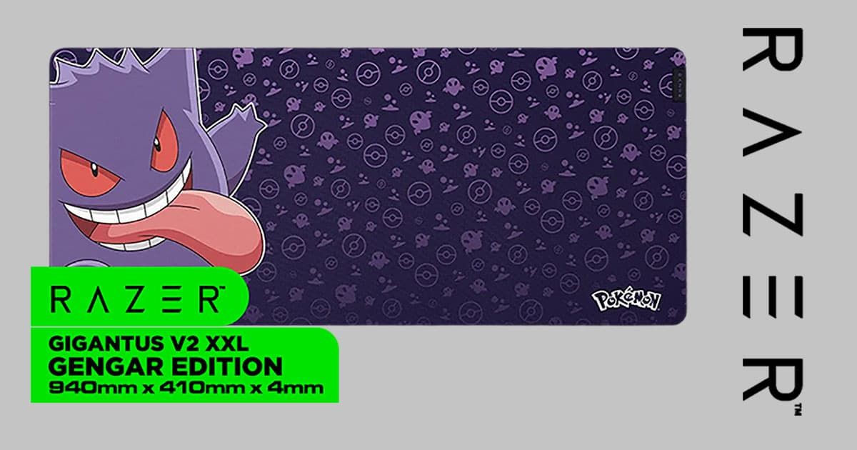 Razer Gigantus V2 XXL Gengar Edition 940x410mm Gaming Mousepad