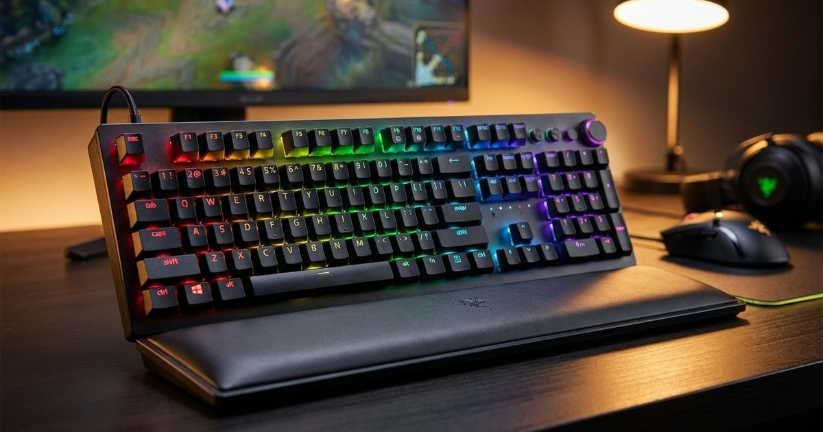 Razer Huntsman V2 Open Box Optica l Keyboard — Clicky Switches, 8000Hz