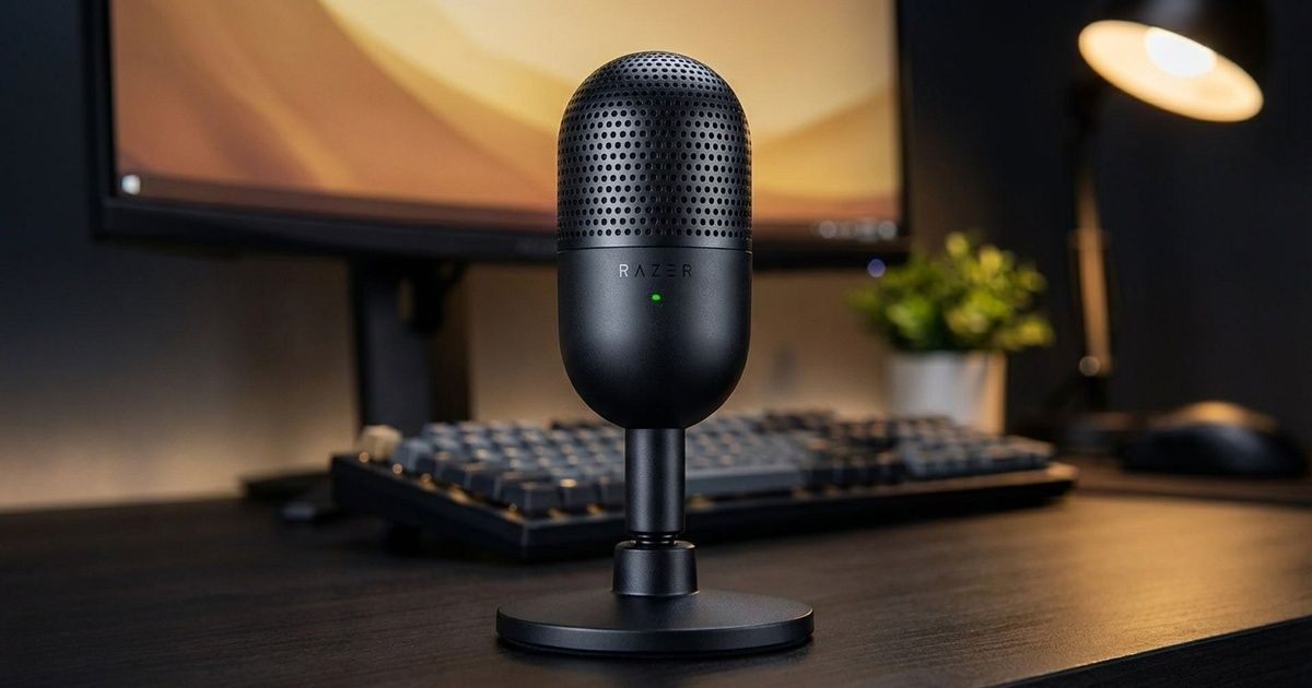 Razer Seiren V3 Mini USB Microphone - Compact Streaming Mic | Evetech