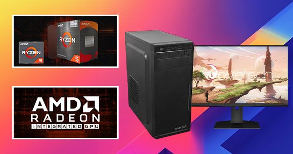 Ryzen 5 5600G Integrated PC | 16GB 512GB NVMe