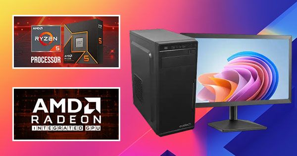 RYZEN 5 8500G Integrated Graphics PC | 16GB DDR5