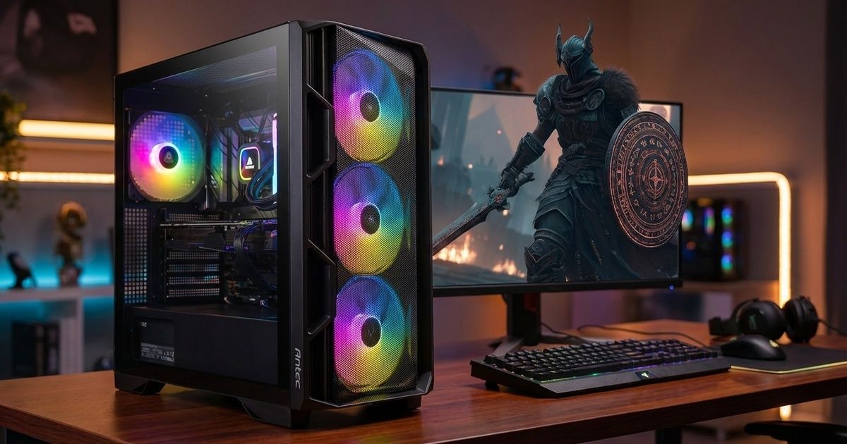 Ryzen 5 9600X RTX 5060 Gaming PC | 16GB DDR5 | Evetech