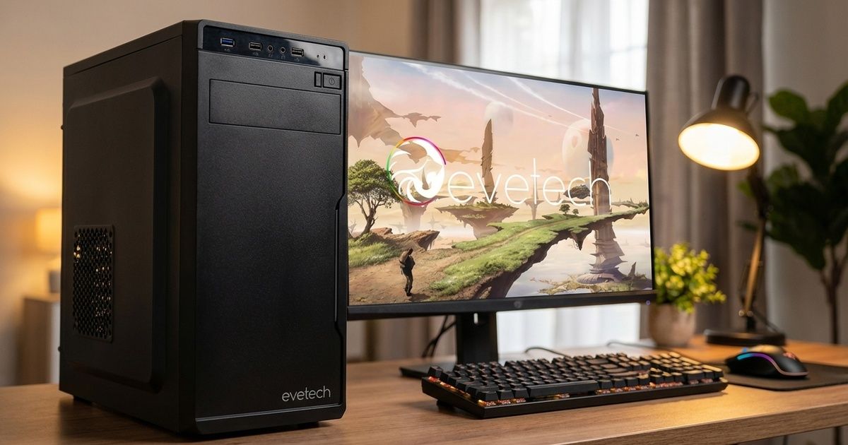 RYZEN 7 8700F GT 710 Workstation PC | 16GB DDR5