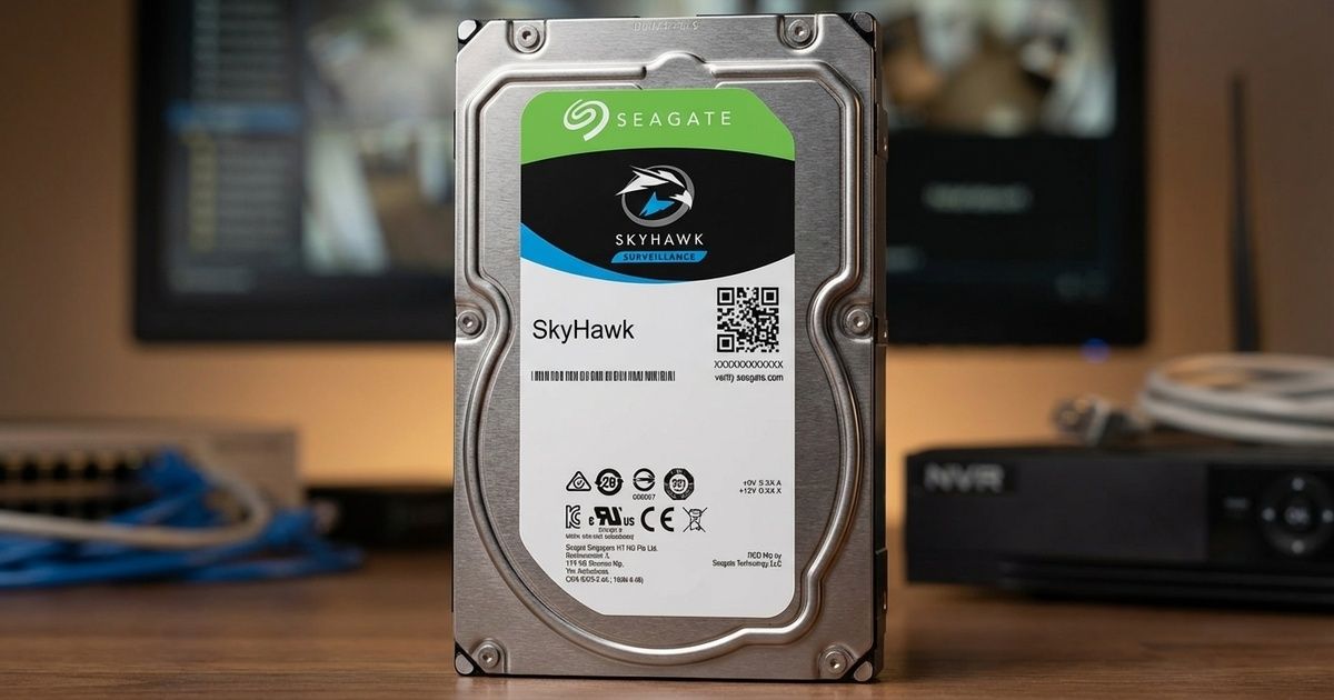 Seagate SkyHawk ST2000VX017 2TB Surveillance HDD 256MB Cache