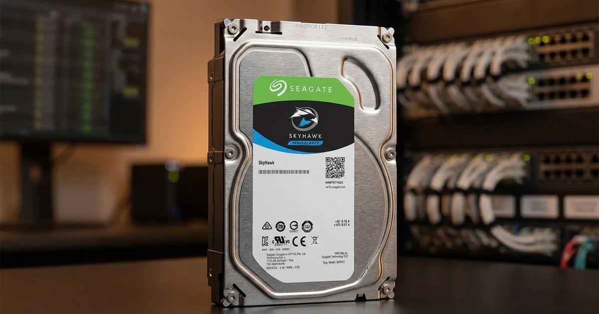 Seagate SkyHawk ST4000VX016 4TB Video HDD — 256MB Cache