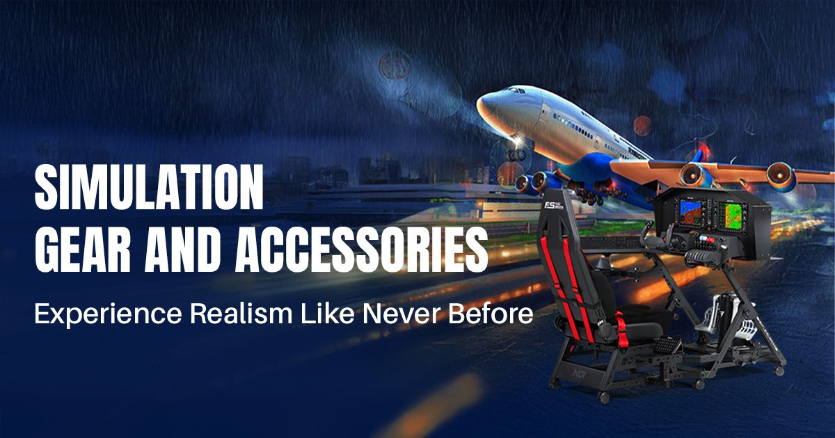 Top Simulation Gear & Accessories for Realistic Gaming Experience | Evetech