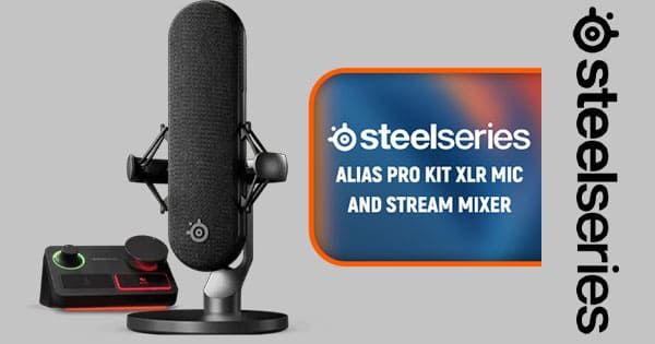 SteelSeries Alias Pro Kit Gaming Microphone - Ultimate Sound Quality ...