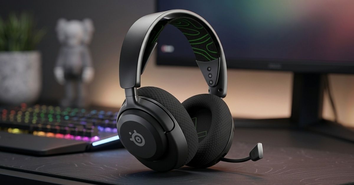SteelSeries Arctis Nova 5x Wireless Headset — 60HR, 2.4GHz/BT | Evetech