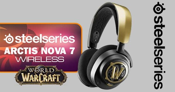 SteelSeries Arctis Nova 7 WoW Wireless Gaming Headset | Evetech