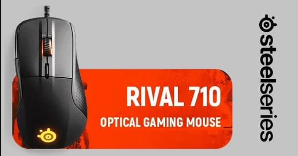 Steelseries Rival 710 SS62334 — 12000 CPI Gaming Mouse