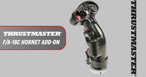 Thrustmaster F/A-18C HOTAS Add-On Grip — 19 Buttons, PC Ready