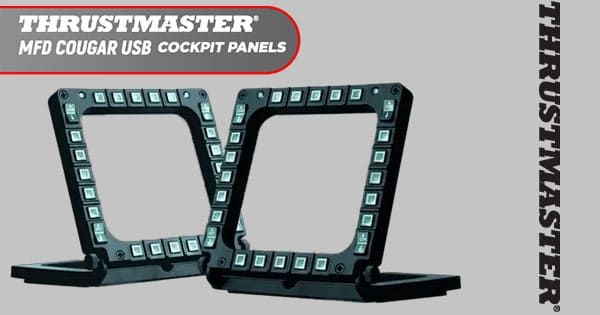 Thrustmaster TM2960708 Dual MFD USB Cockpit Panels