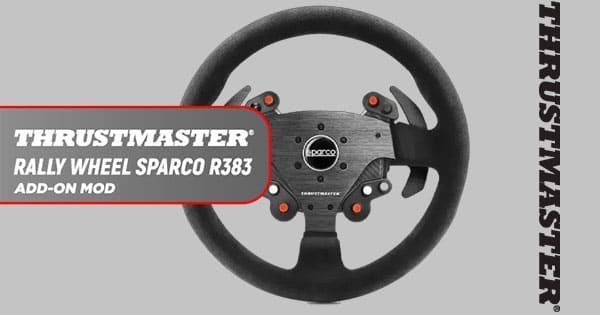 Thrustmaster Rally Wheel Sparco R383 Mod - Ultimate Racing Wheel Experience