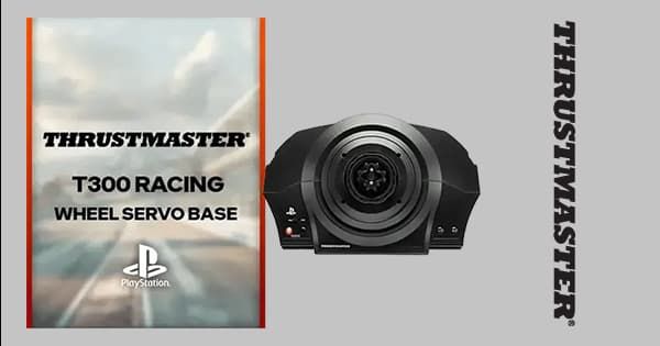 Thrustmaster T300 Racing Wheel Servo Base - Ultimate Racing Experience ...
