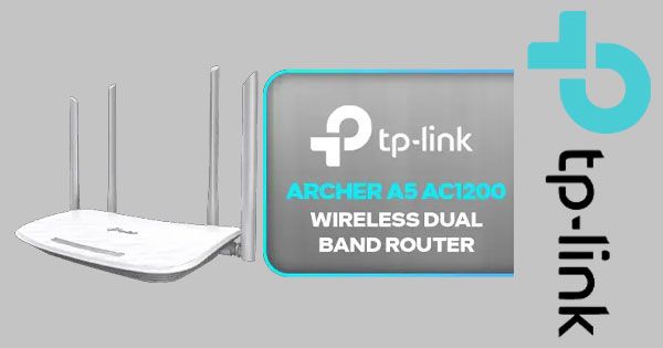 TP-LINK Archer A5 AC1200 Wireless Dual Band Router - Fast & Reliable ...
