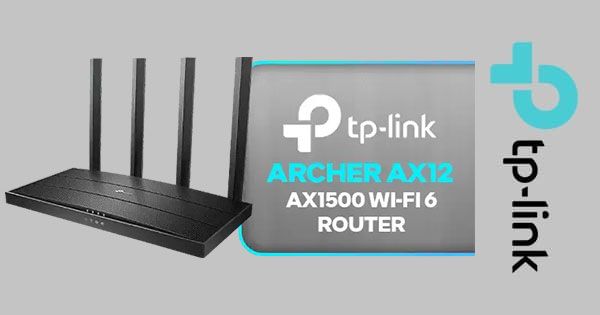 TP LINK Archer AX12 AX1500 Wi-Fi 6 Router - Fast & Reliable Internet