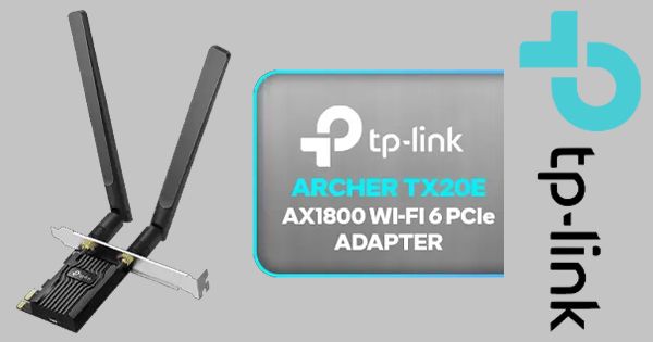 TP-LINK Archer TX20E AX1800 Wi-Fi 6 PCIe Adapter - High-Speed Connectivity