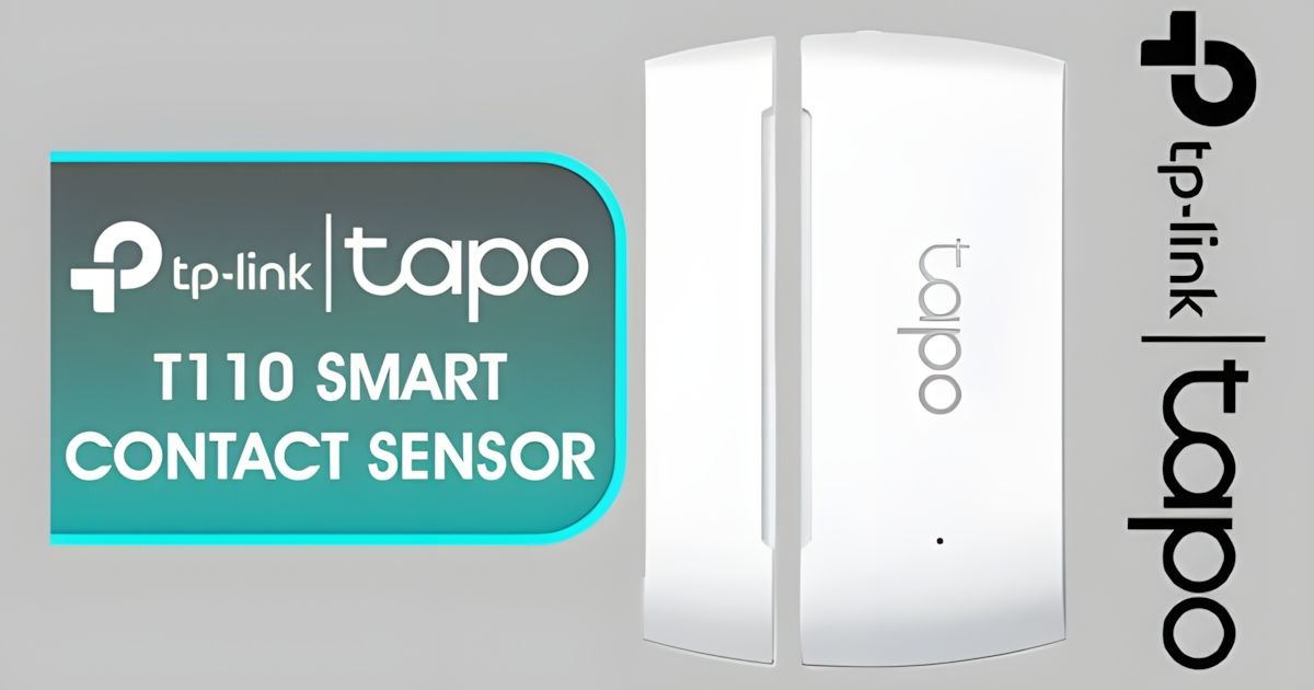 TP-Link Tapo T110 Smart Door/Window Contact Sensor — Real-Time Alerts