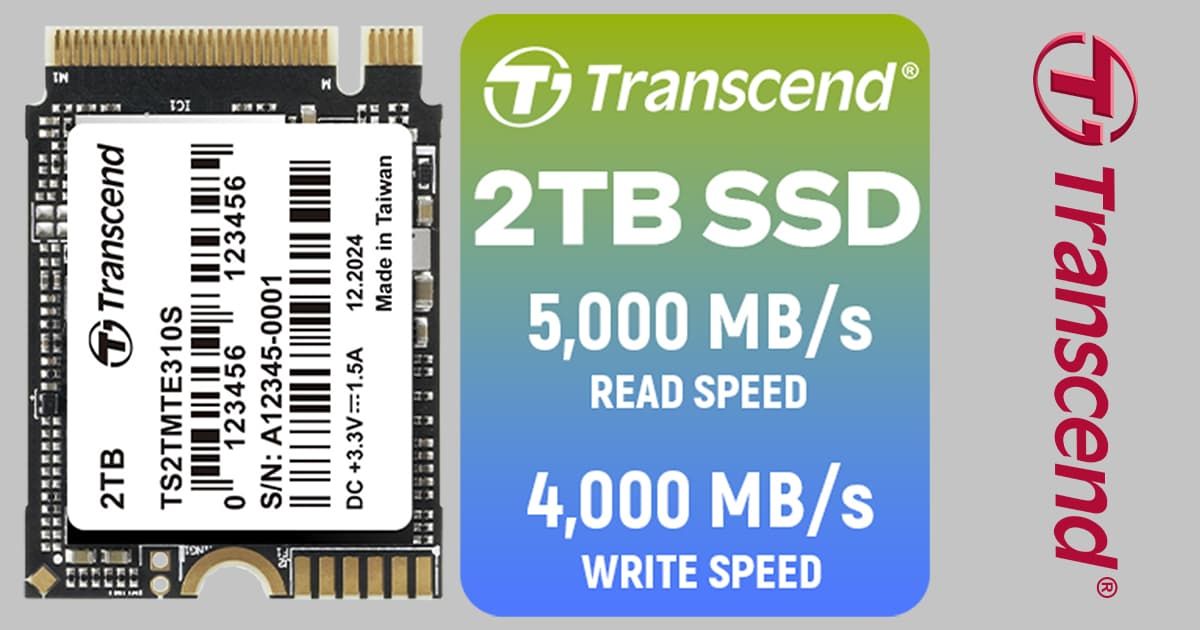 Transcend MTE310S 2TB NVMe SSD - Ultra-Fast Storage Solution | Evetech