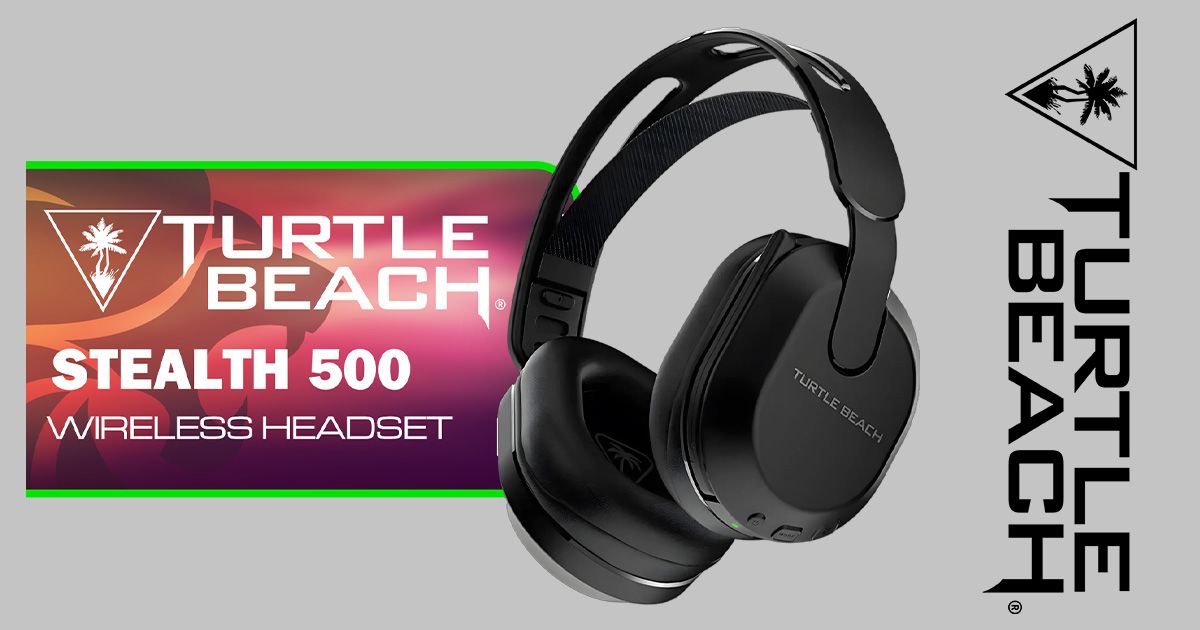 Turtle Beach Stealth 500 Gen 3 Wireless Headset – 2.4GHz + Bluetooth