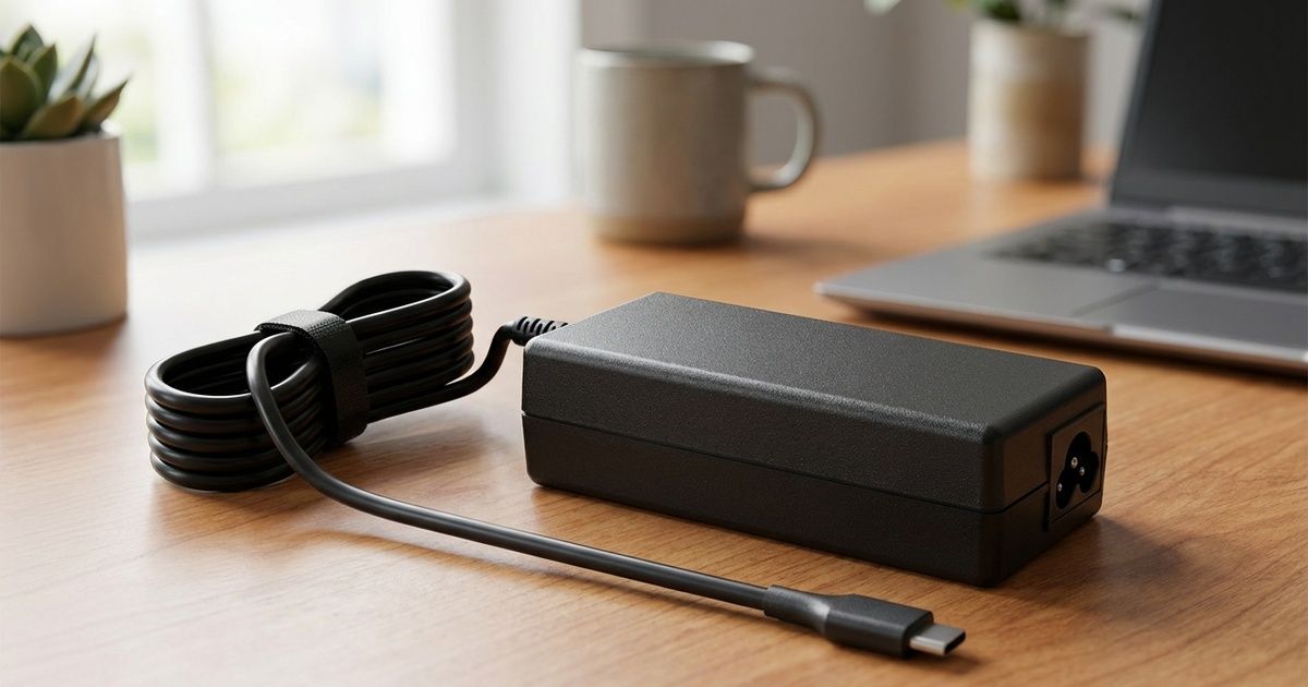 UNIVERSAL USB-C 65W Laptop Charger with Safety Protections