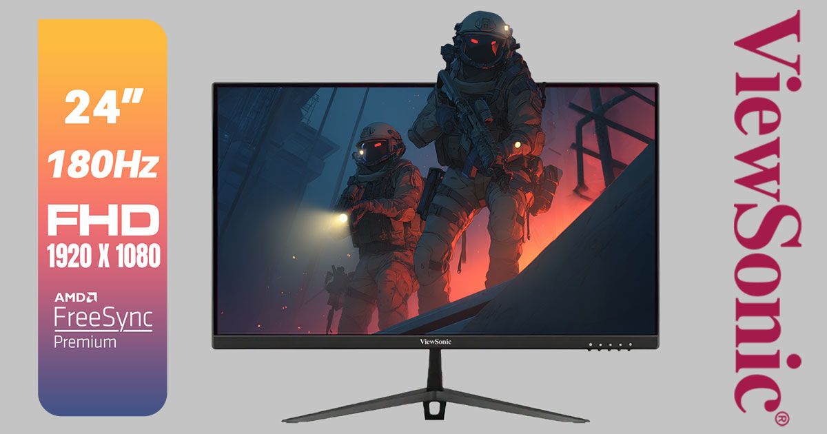 ViewSonic OMNI VX2428 180Hz Gaming Monitor - Ultimate Gaming Experience