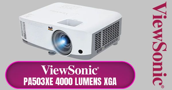 ViewSonic PA503XE 4000 Lumens XGA Business Projector - Bright & Reliable