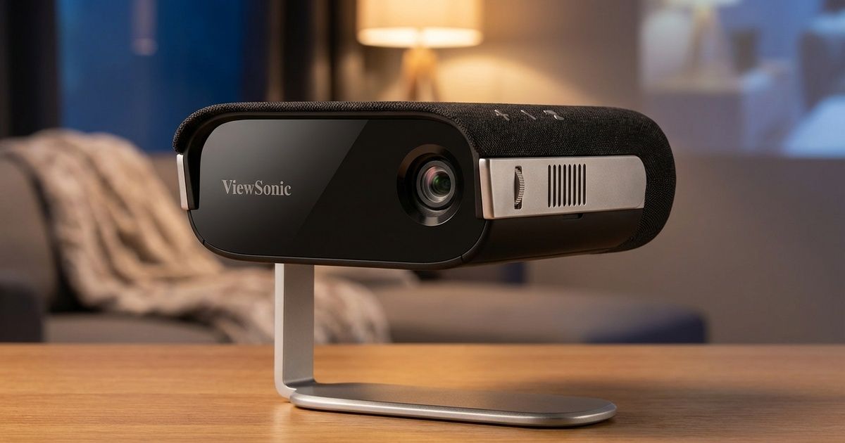 Viewsonic M1X Portable LED Projector — Full HD, Harman Kardon | Evetech