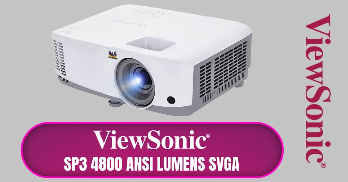 ViewSonic SP3 4800 ANSI SVGA Business Projector