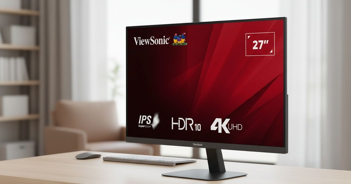 VIEWSONIC VA2708-4K-MHD 27" 4K IPS Monitor