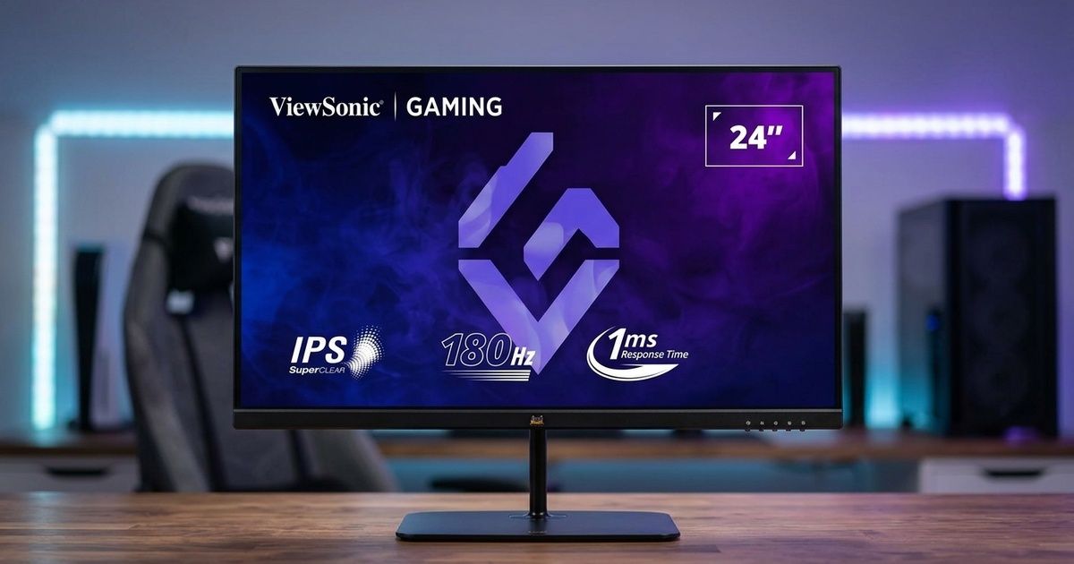 ViewSonic VX2479-HD-PRO 24" FHD 180Hz Gaming Monitor | Evetech