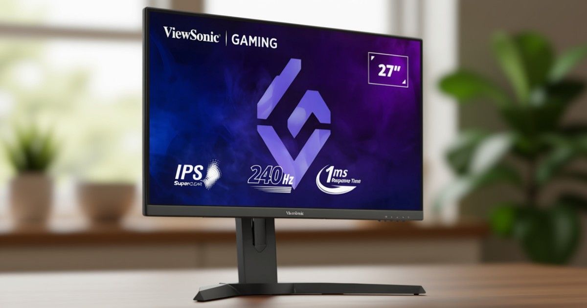 VIEWSONIC XG2709A 27" 240Hz IPS Gaming Monitor