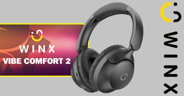 Winx Vibe Comfort 2 Over-Ear Wireless Headphones | Premium Sound & Comfort