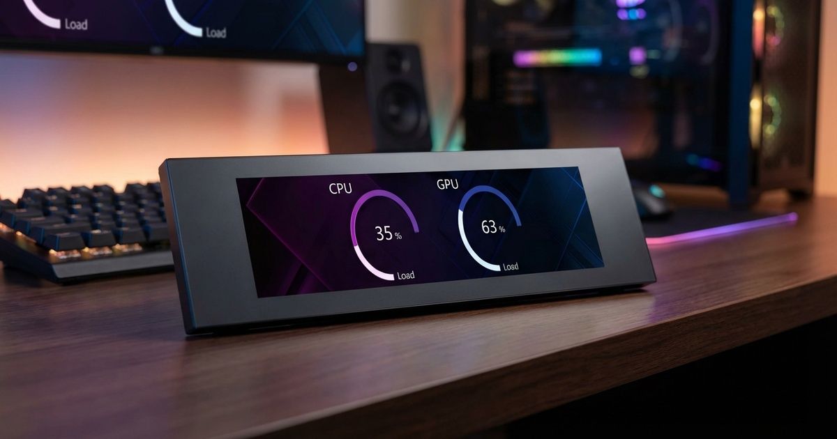 Xigmatek 9" FHD+ LCD Kit — Magnetic Secondary Monitor | Evetech
