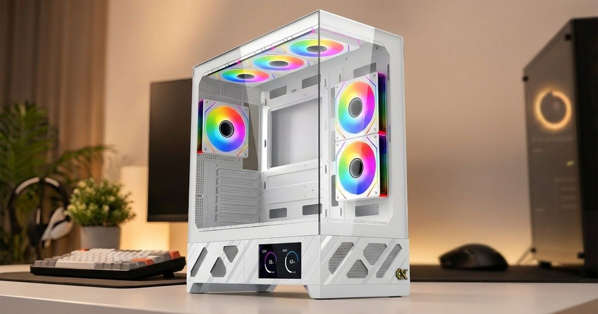 Xigmatek Alphard Pro Arctic E-ATX Mid Tower Case