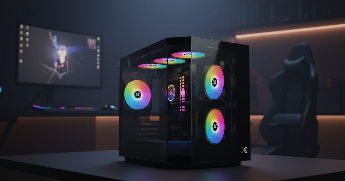 Xigmatek Cubi M EN42799 Mid-Tower M-ATX Gaming Case | Evetech