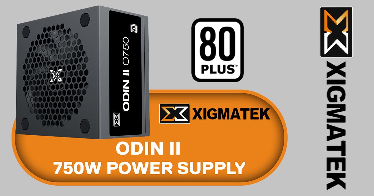 Xigmatek Odin II 750W PSU Black - Reliable Power Solution