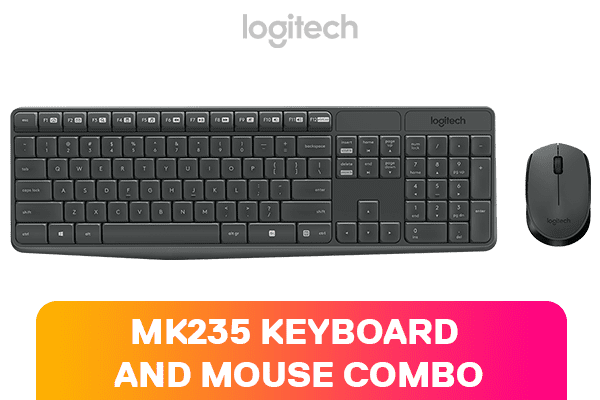 Logitech MK235 Wireless Keyboard And Mouse Combo