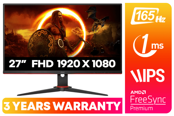 AOC 27G2SP 27" 165Hz Gaming Monitor - Best Deal - South Africa