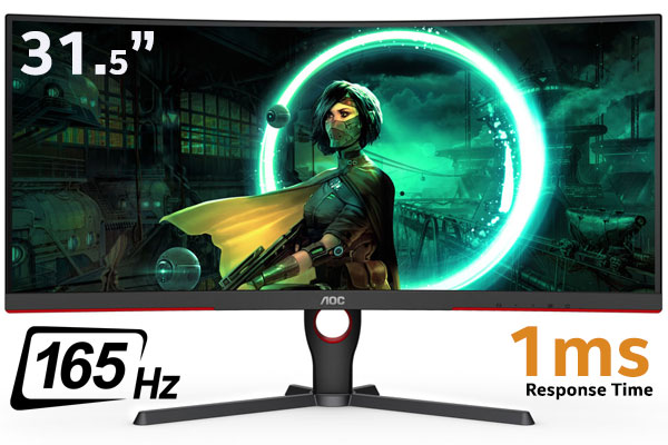 AOC CQ32G3SE 165Hz Gaming Monitor - Best Deal - South Africa | Evetech